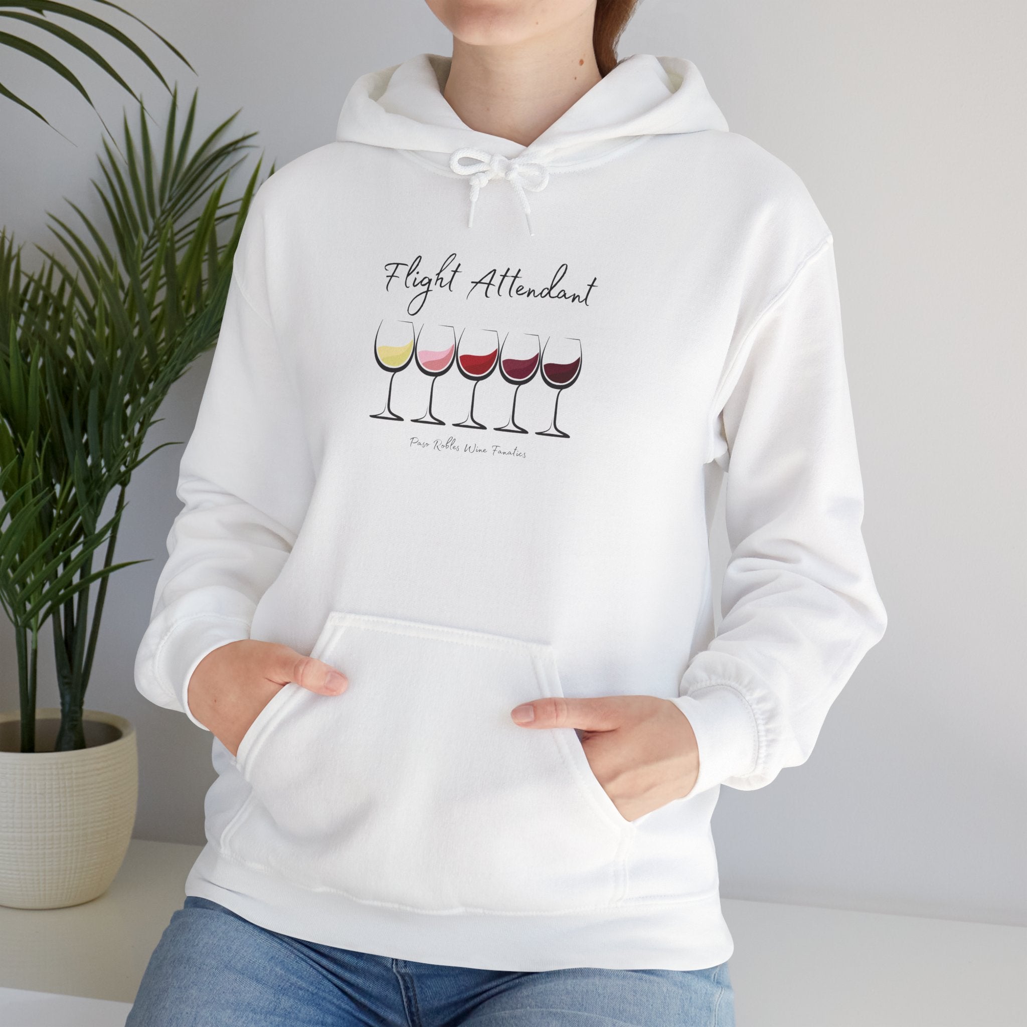 Flight Attendant Hoodie – Paso Robles Wine Fanatics